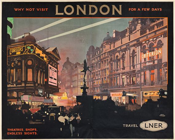 Fred Taylor | Why Not Visit London for a Few Days (1925) | MutualArt