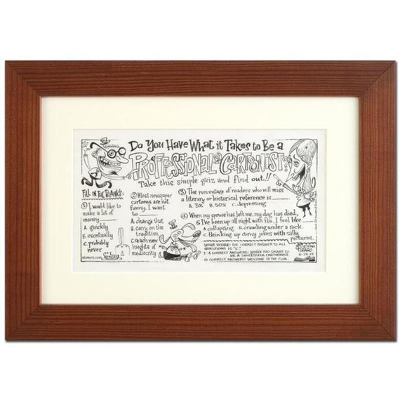 Piraro Dan | Professional Cartoonist | Artwork performance at auction ...