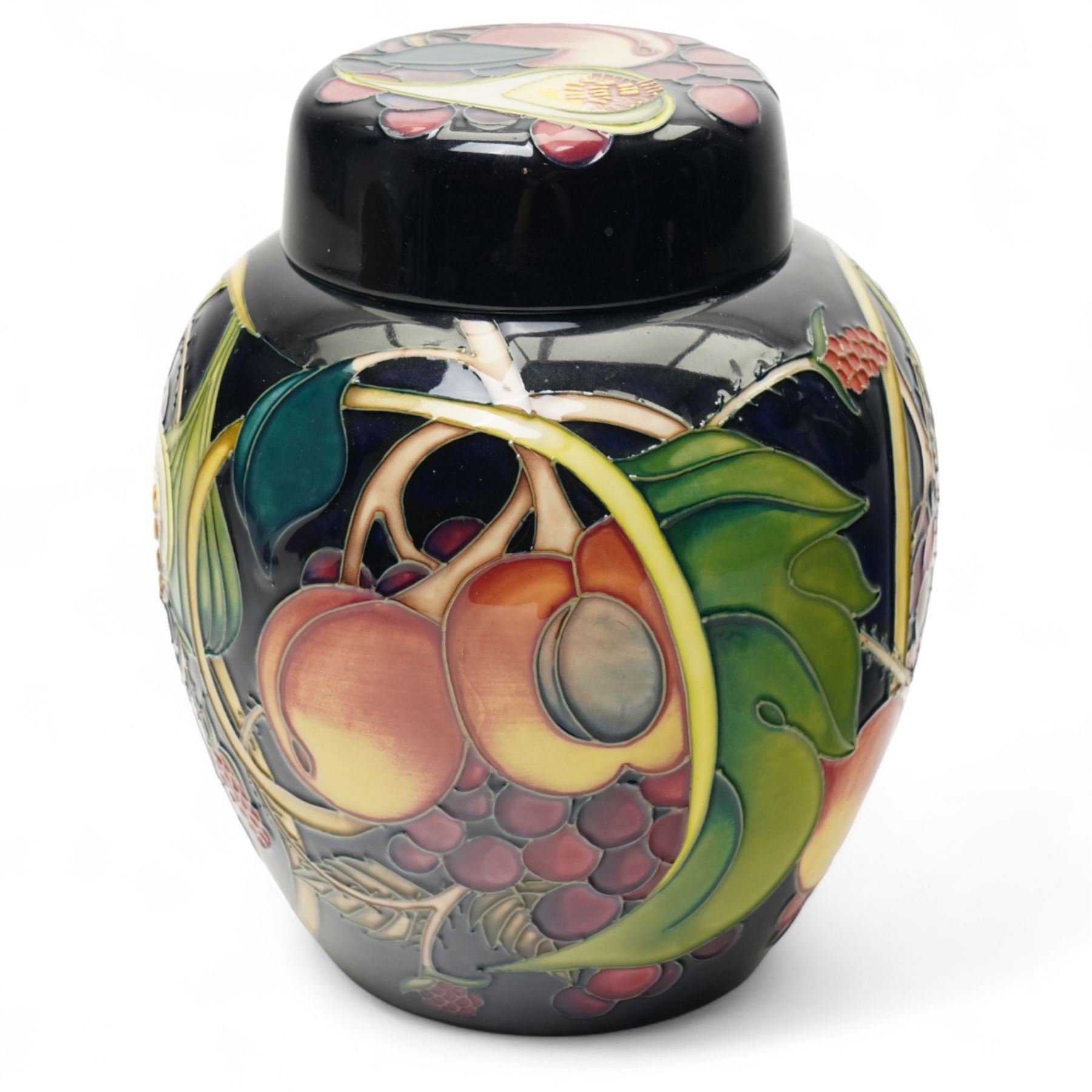 Emma Bossons | Queens Choice pattern ginger jar | MutualArt