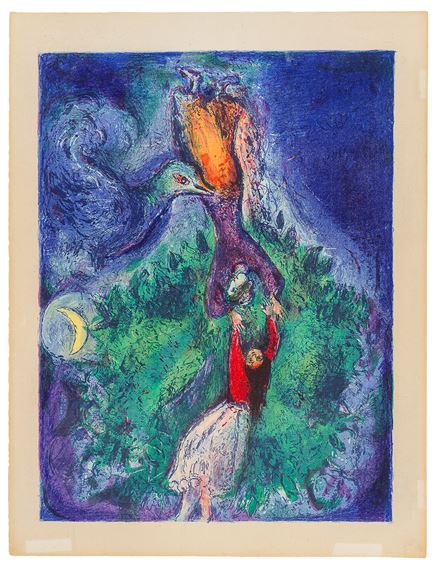 Chagall Marc | So she came down from the tree, and drawing near him ...