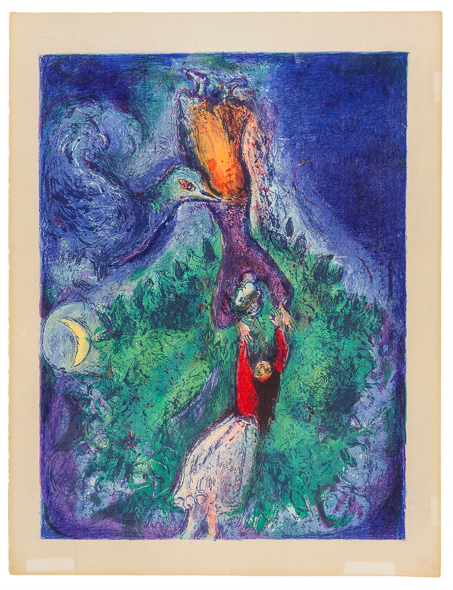 Chagall Marc | So she came down from the tree, and drawing near him ...