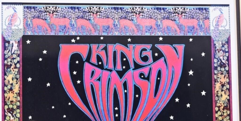 Bob Masse | King Crimson Concert Poster by Bob Masse | MutualArt