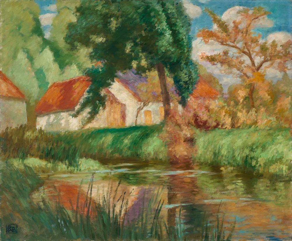 Rupert Bunny | River at Suèvres (Circa 1922) | MutualArt