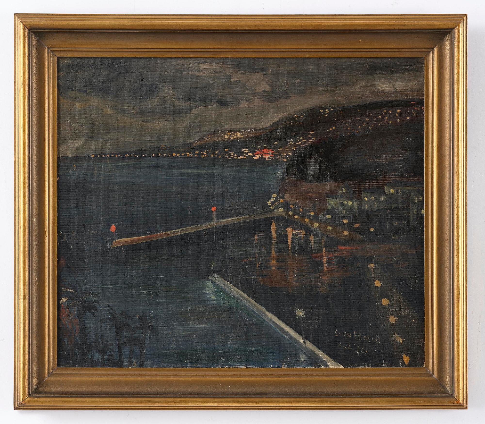 Sven Erixson | Hamnen i Nice (26) | MutualArt