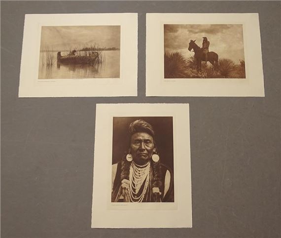 Edward S. Curtis | The Rush Gatherer | MutualArt