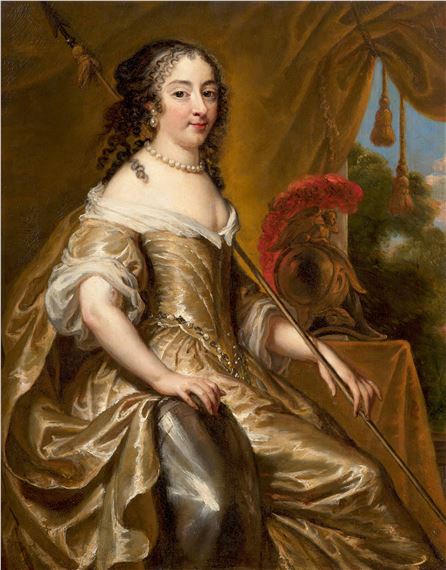 Justus van Egmont | Portrait présumé de Anne-Geneviève de Bourbon-Condé ...