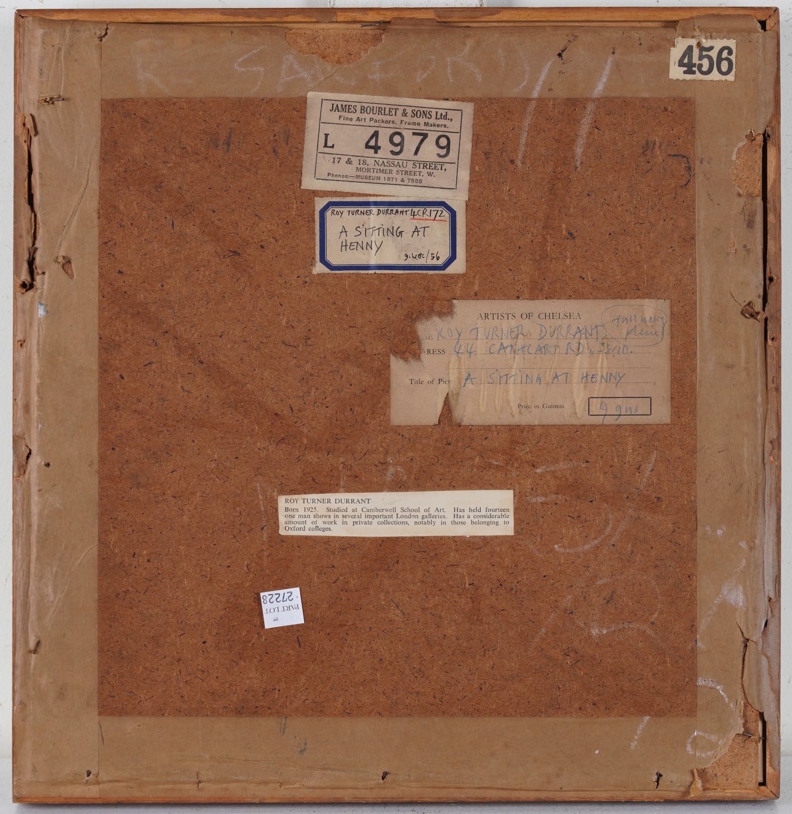 Roy Turner Durrant | A Sitting at Henny (1956) | MutualArt