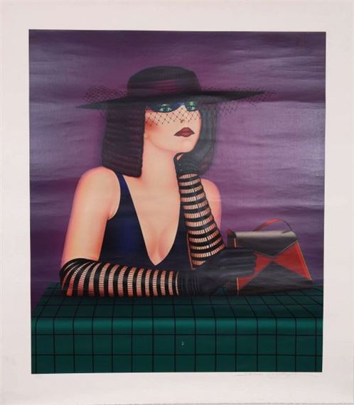 Shimon Okshteyn | The girl with a purse | MutualArt
