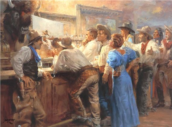 Andy Thomas | CHARLIE RUSSELL & CHARACTERS | MutualArt
