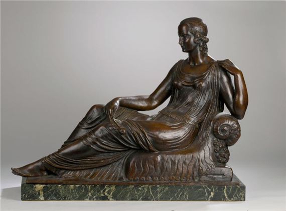 Joé Descomps | Woman with a meridian | MutualArt