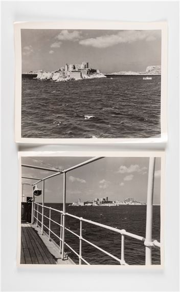René Jacques | Two different views of the Château d'If (Circa 1950s ...