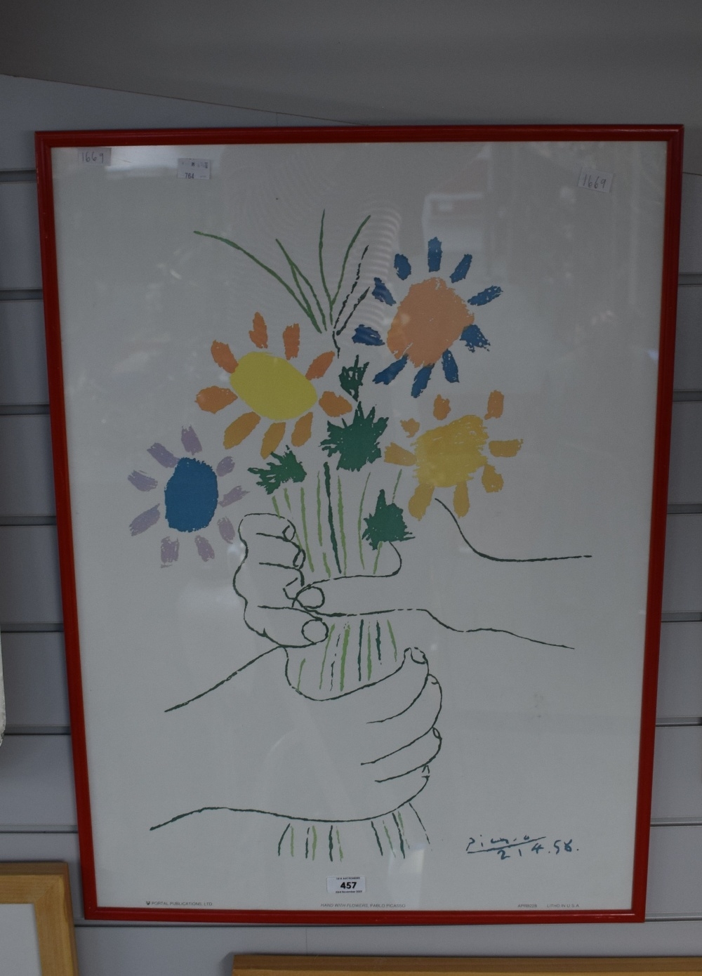 Pablo Picasso | Hand With Flowers | MutualArt