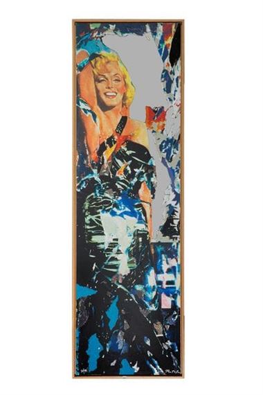 Mimmo Rotella | Marilyn (2004) | MutualArt