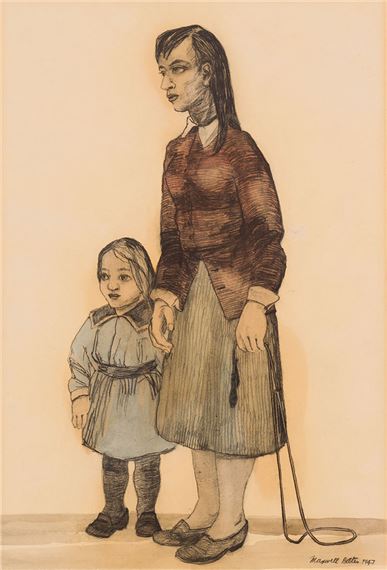 Maxwell Bennett Bates | Mother and Child (1947) | MutualArt