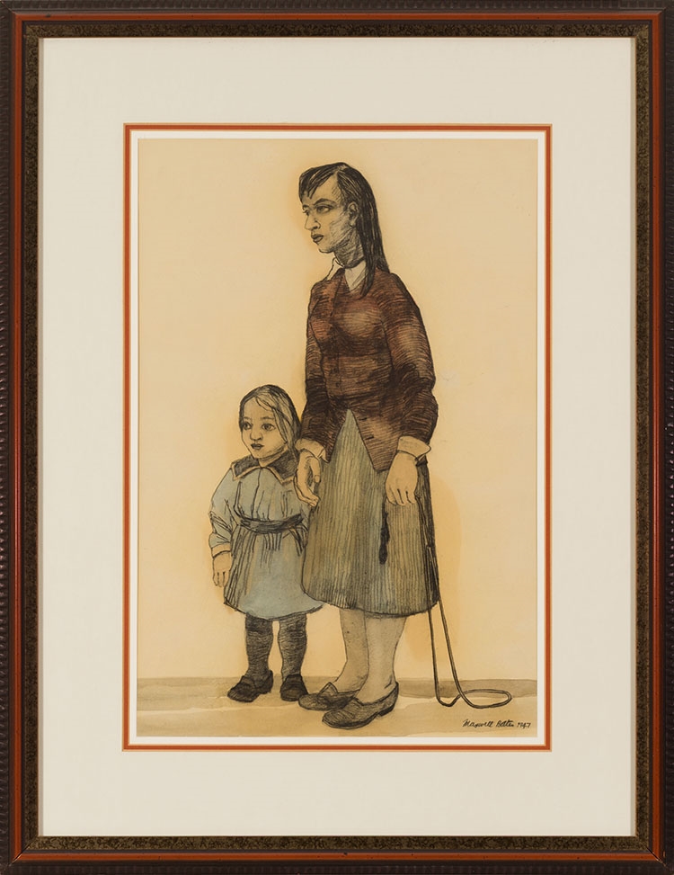 Maxwell Bennett Bates | Mother and Child (1947) | MutualArt
