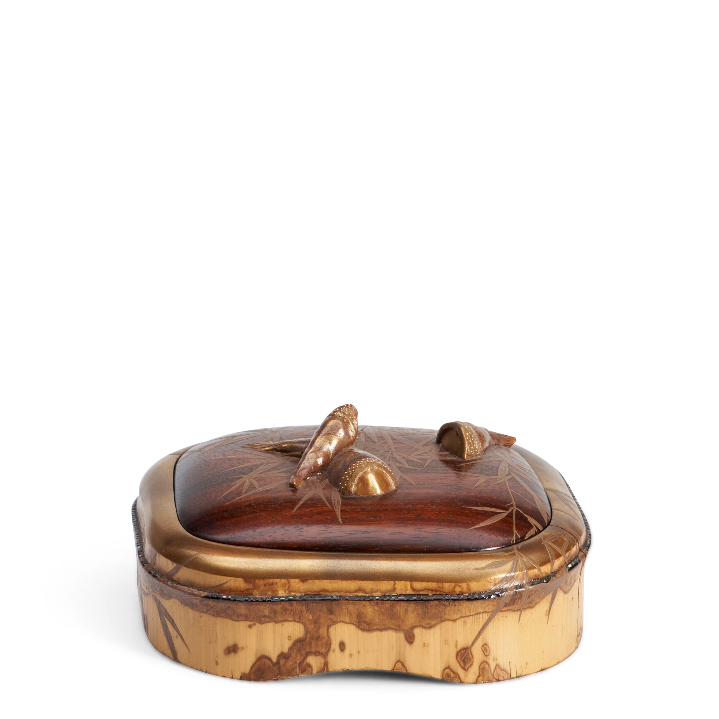 Saratani Tomizo | A Lacquered Bamboo Box and CoverHeisei era (1989-2019 ...