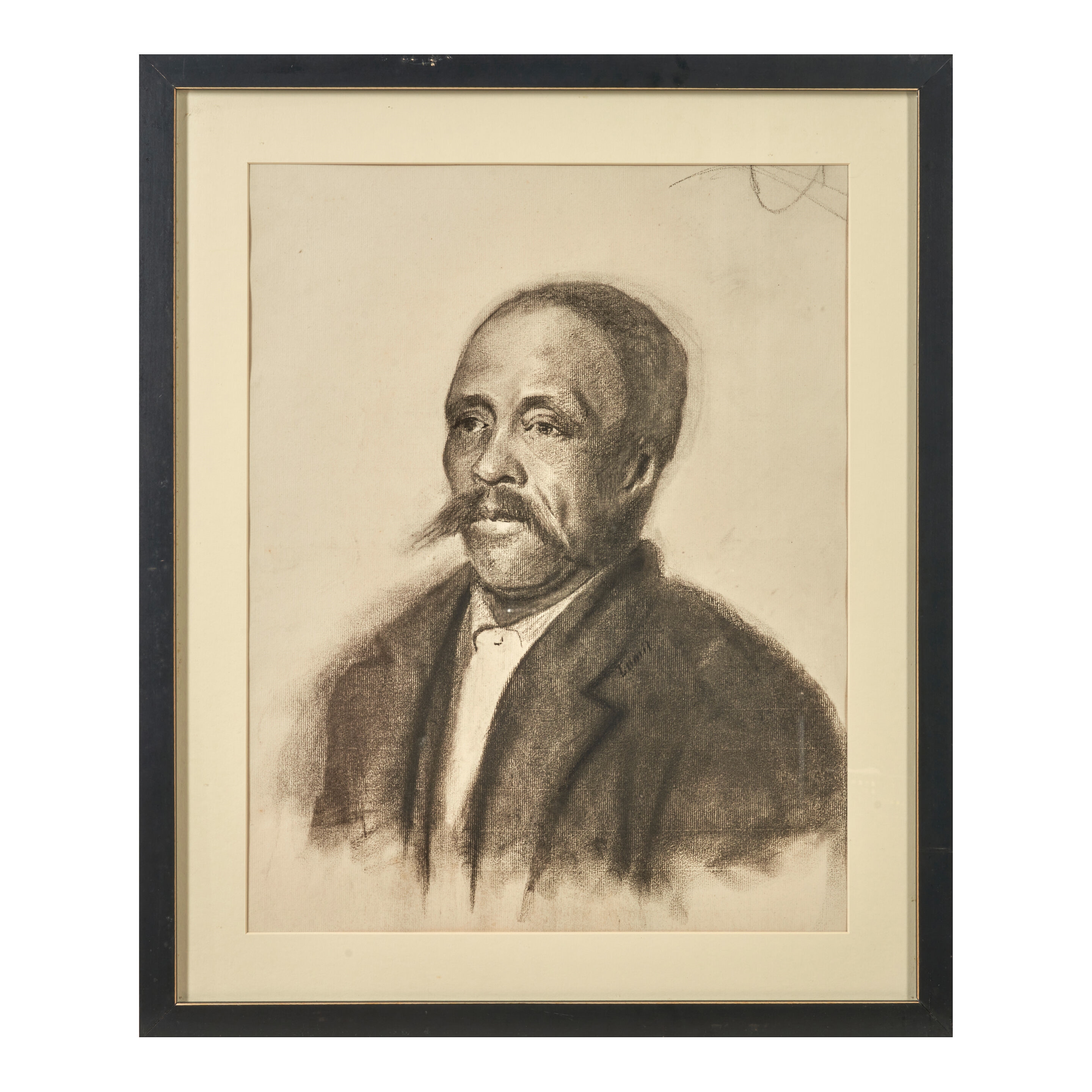 Harriet Randall Lumis | Two Charcoal Drawings sight size 14 3/4 x 20 3/ ...