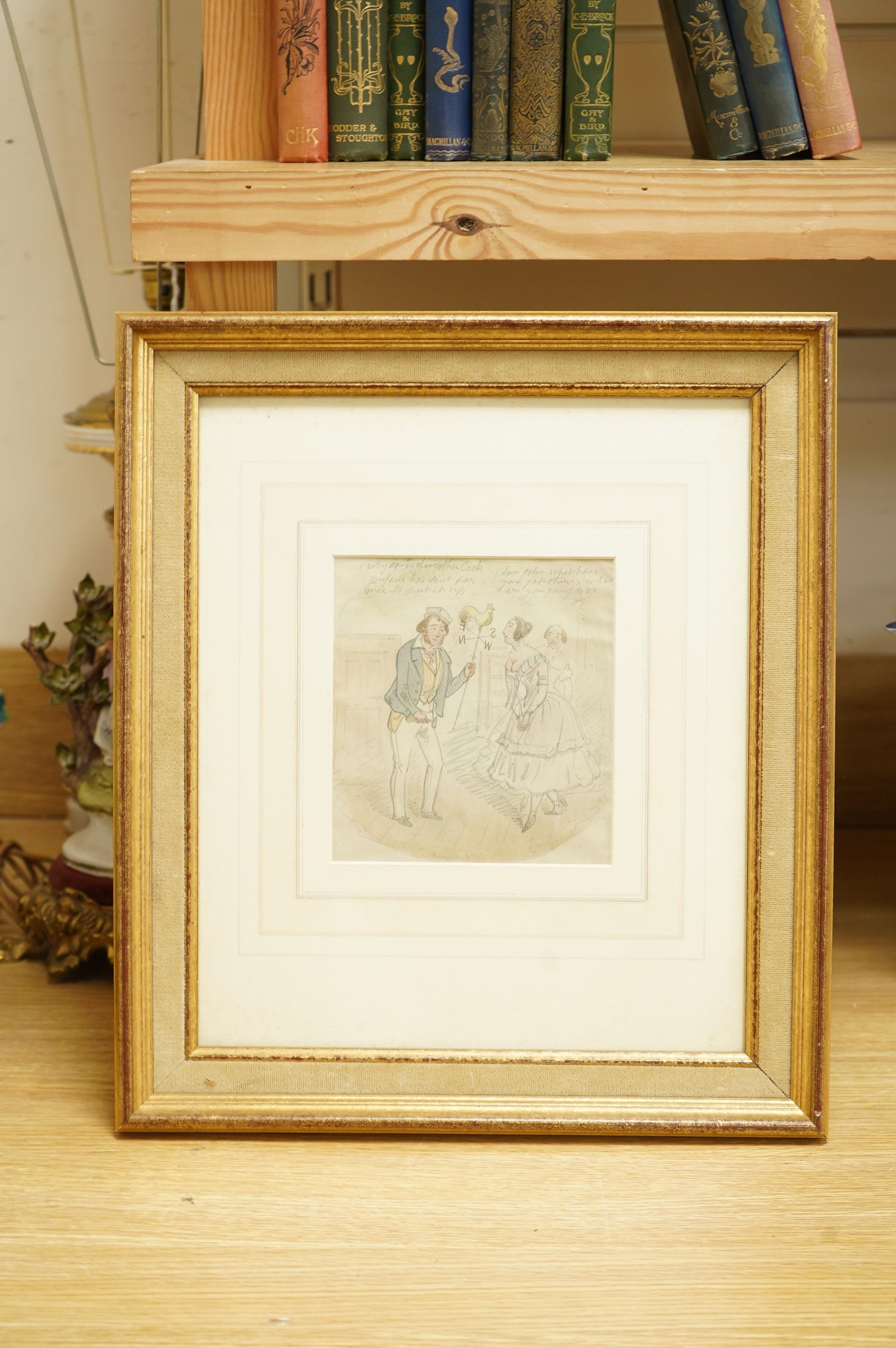 Robert Isaac Cruickshank | humorous figural scene | MutualArt