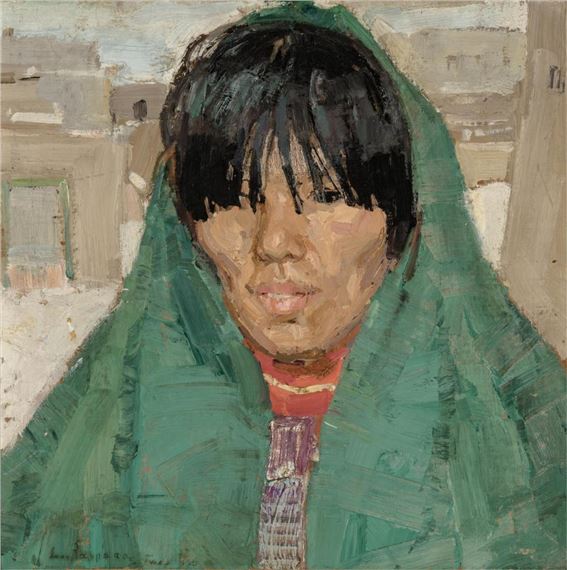 Leon Gaspard | Taos Woman | MutualArt