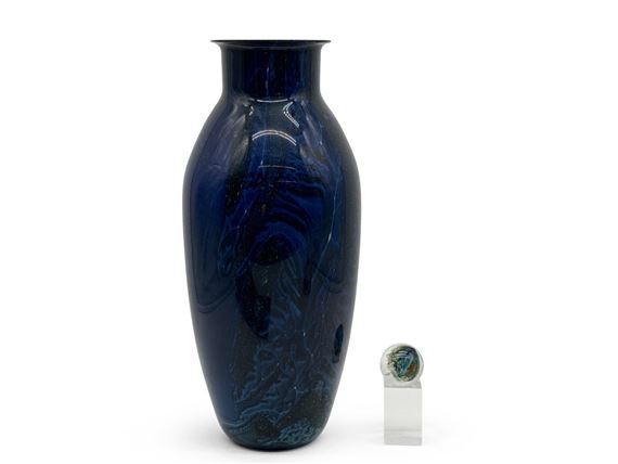 Josh Simpson | Vase and Marble | MutualArt