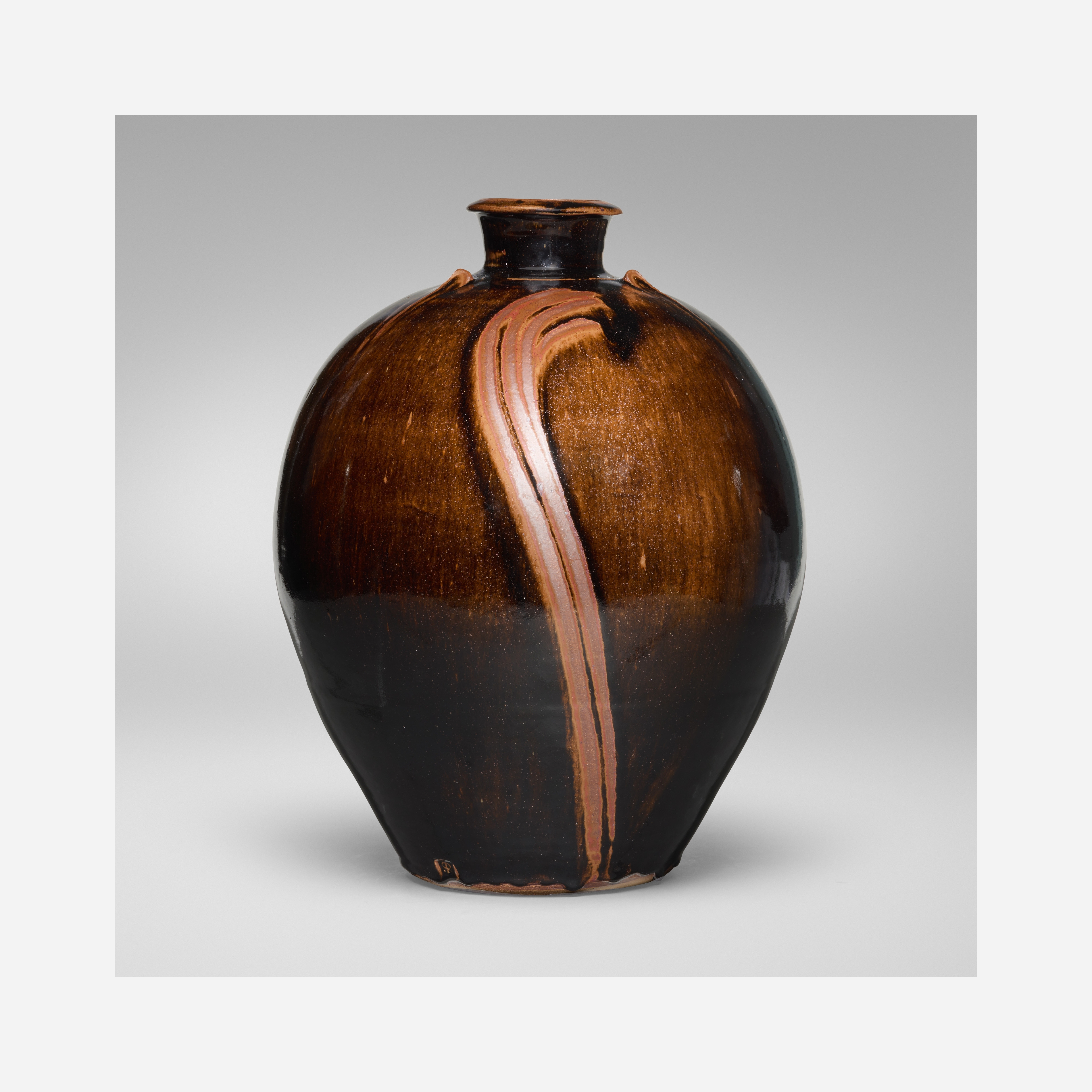 Phil Rogers | Large jar with lugs (2006) | MutualArt