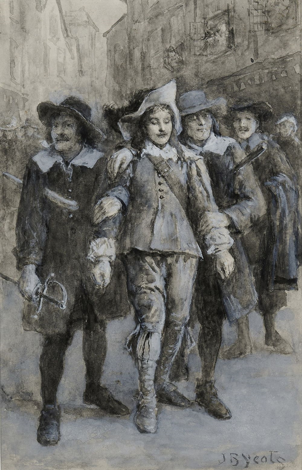 John Butler Yeats | AN ILLUSTRATION TO 'ROMANCES AND NARRATIVES', BY ...