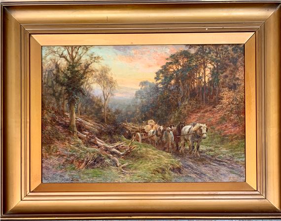Charles James Adams | Timber Carting | MutualArt