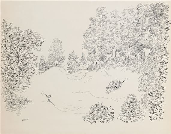 Jean Jacques Semp Une For t Bien Entretenue 1962 MutualArt