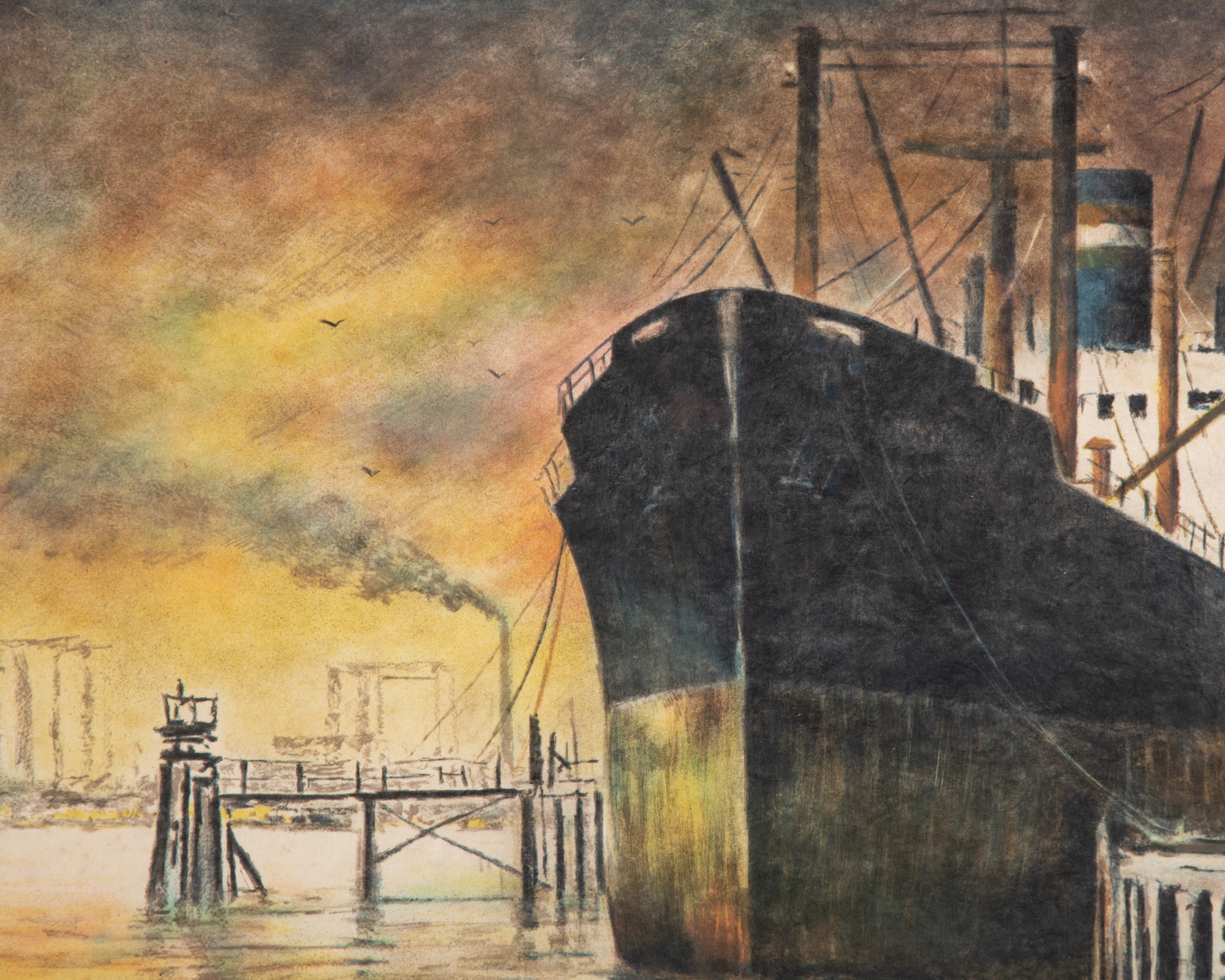 John Kelly | Dockside | MutualArt