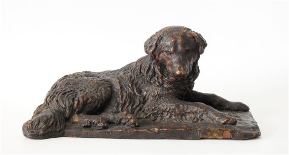 Jules Bertrand Gélibert | Dog at rest | Artwork performance at auction ...