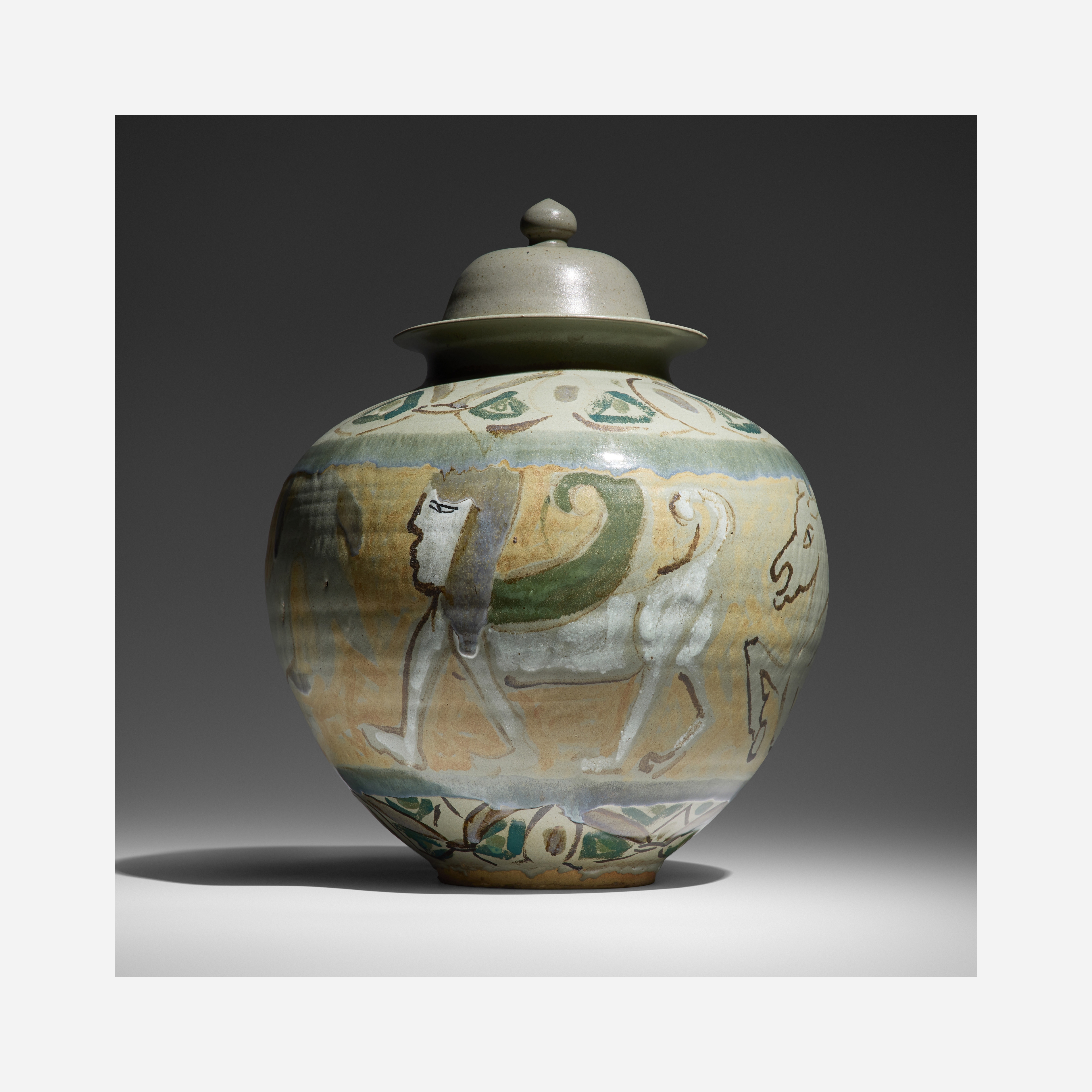 Michael Frimkess | Ginger jar with lid | MutualArt