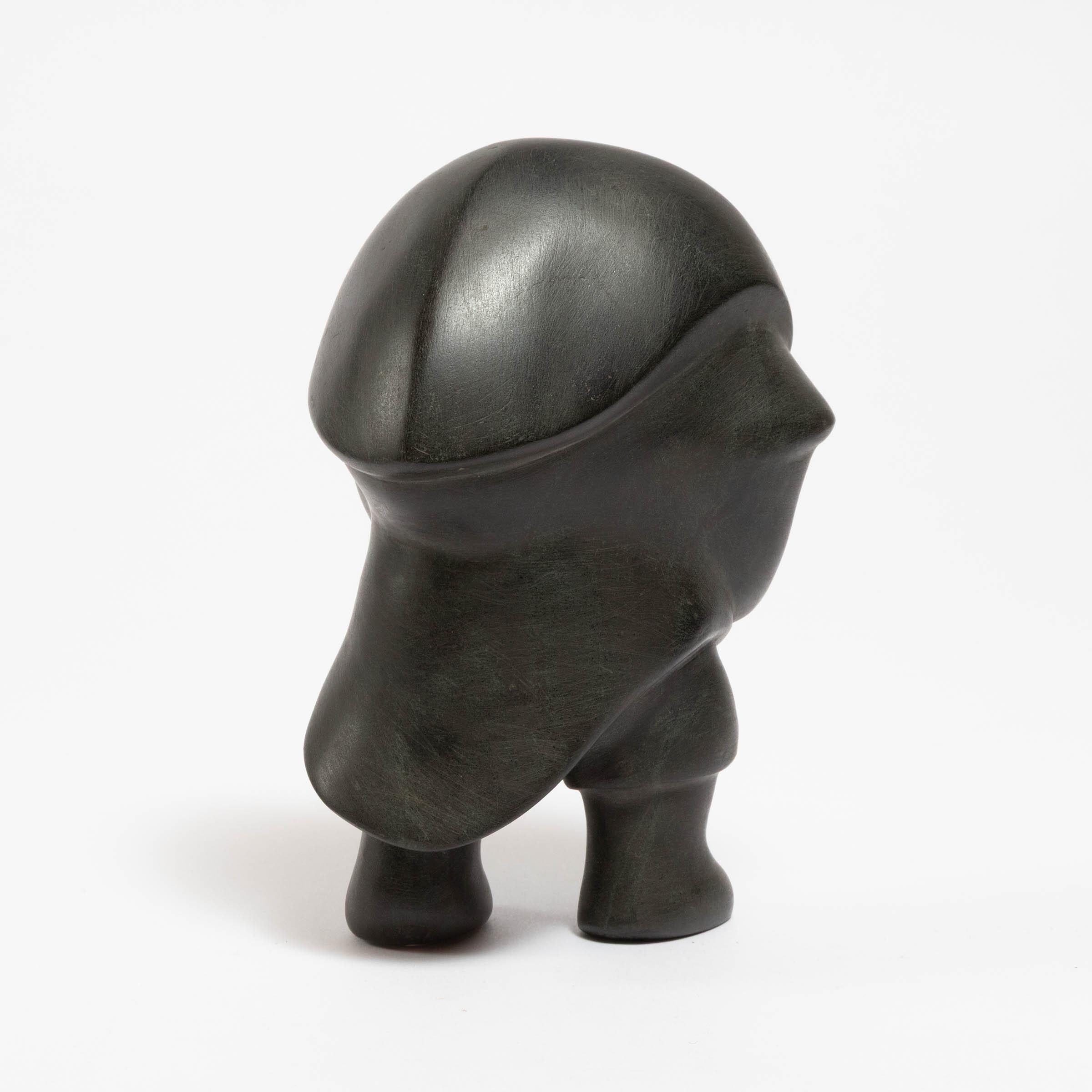 Mathew Aqigaaq | MOTHER WITH CHILD IN AMAUTI (1982) | MutualArt