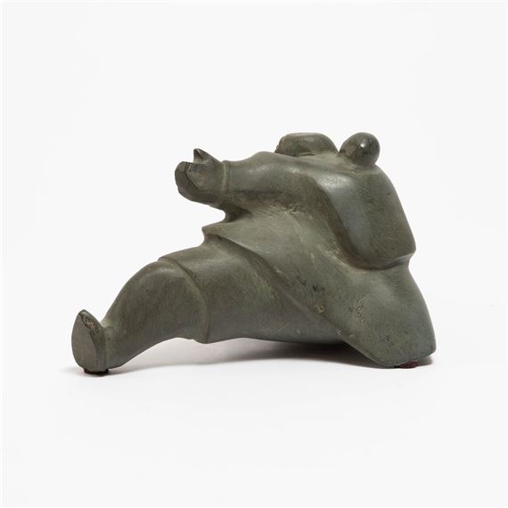 Tuna Iquliq | MOTHER WITH CHILD IN AMAUTI (1980s) | MutualArt