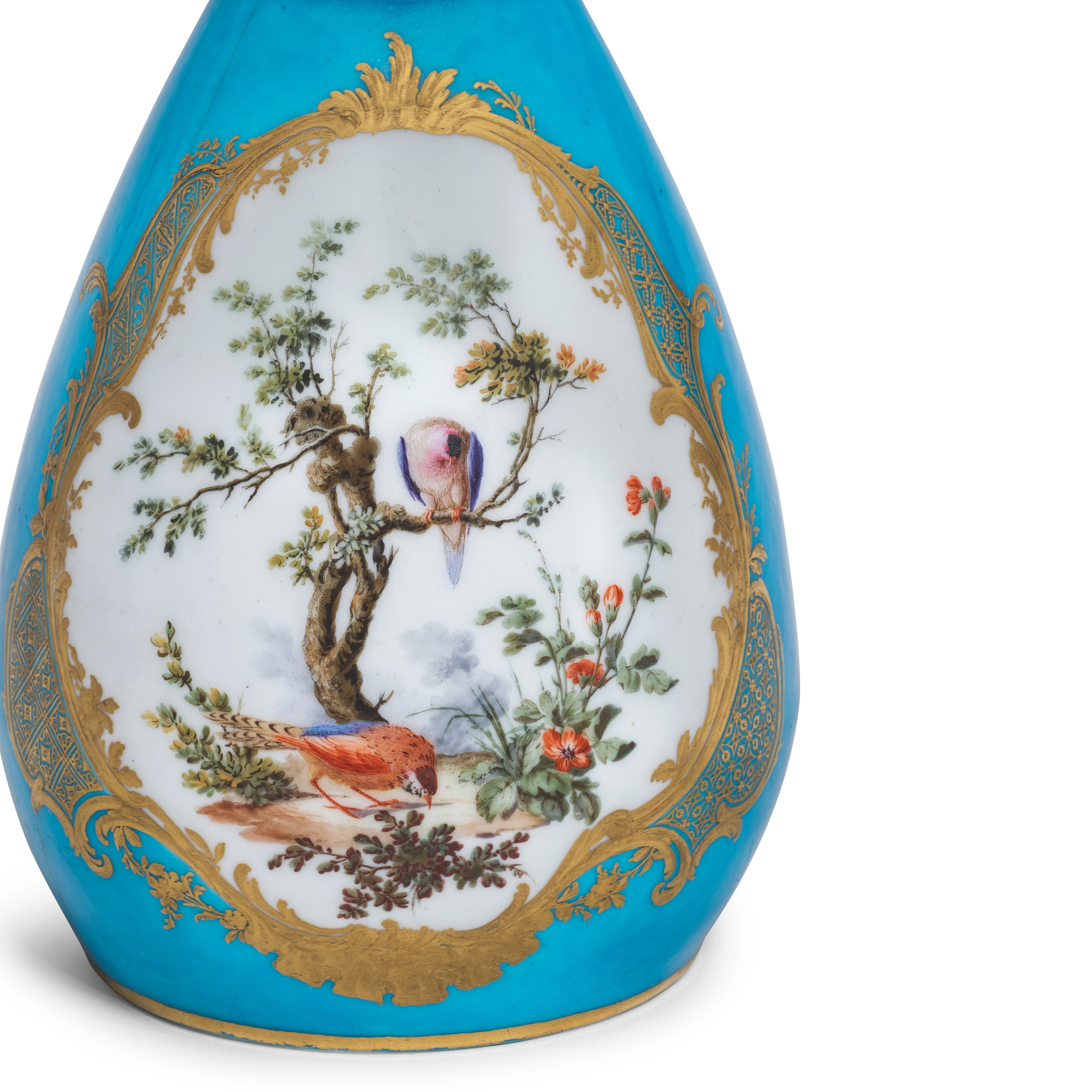 Armand | A Sèvres bleu-céleste ground ewer ( broc ordinaire ), dated 1759 | MutualArt