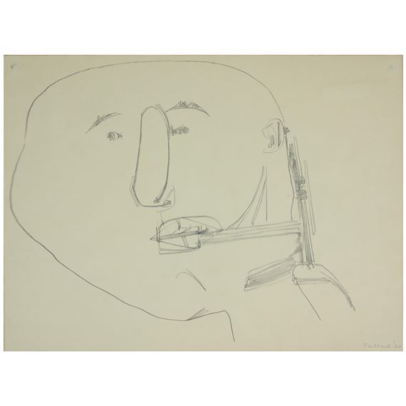 George Fullard | Abstract Head (1960) | MutualArt