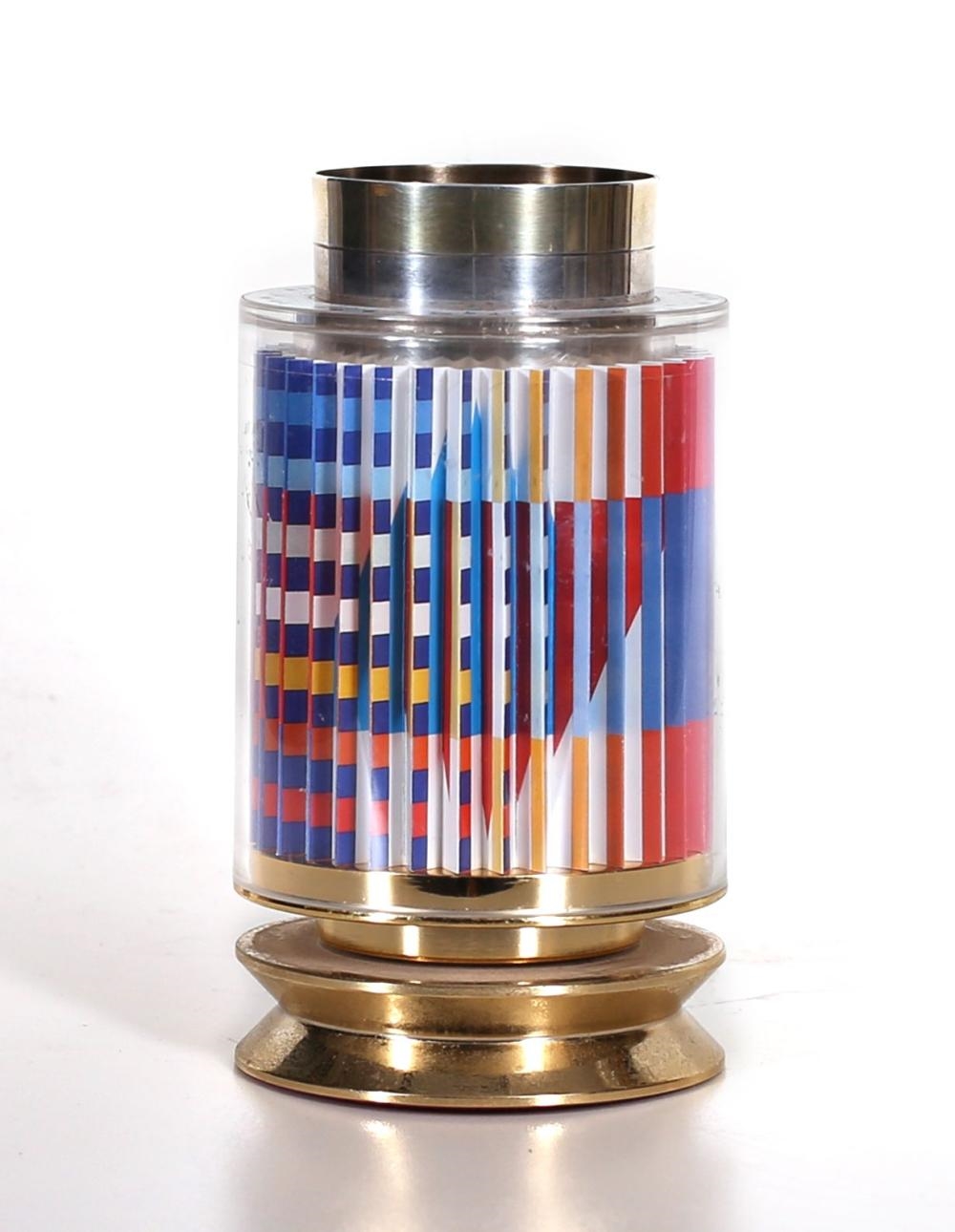 Yaacov Agam | Revolving Kiddush cup, Magen David | MutualArt