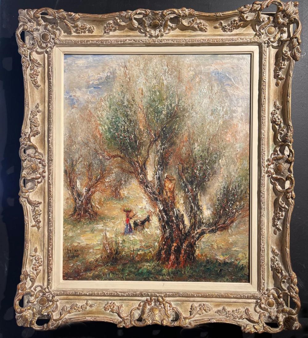 Reuven Rubin | Olive trees (1930) | MutualArt