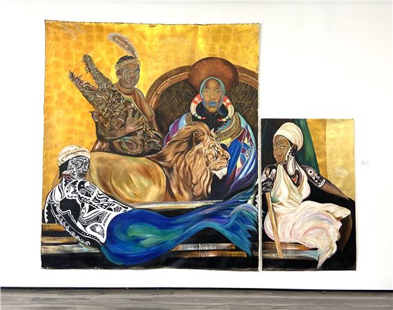 Ayanda Mabulu | Women and beast (2023) | MutualArt