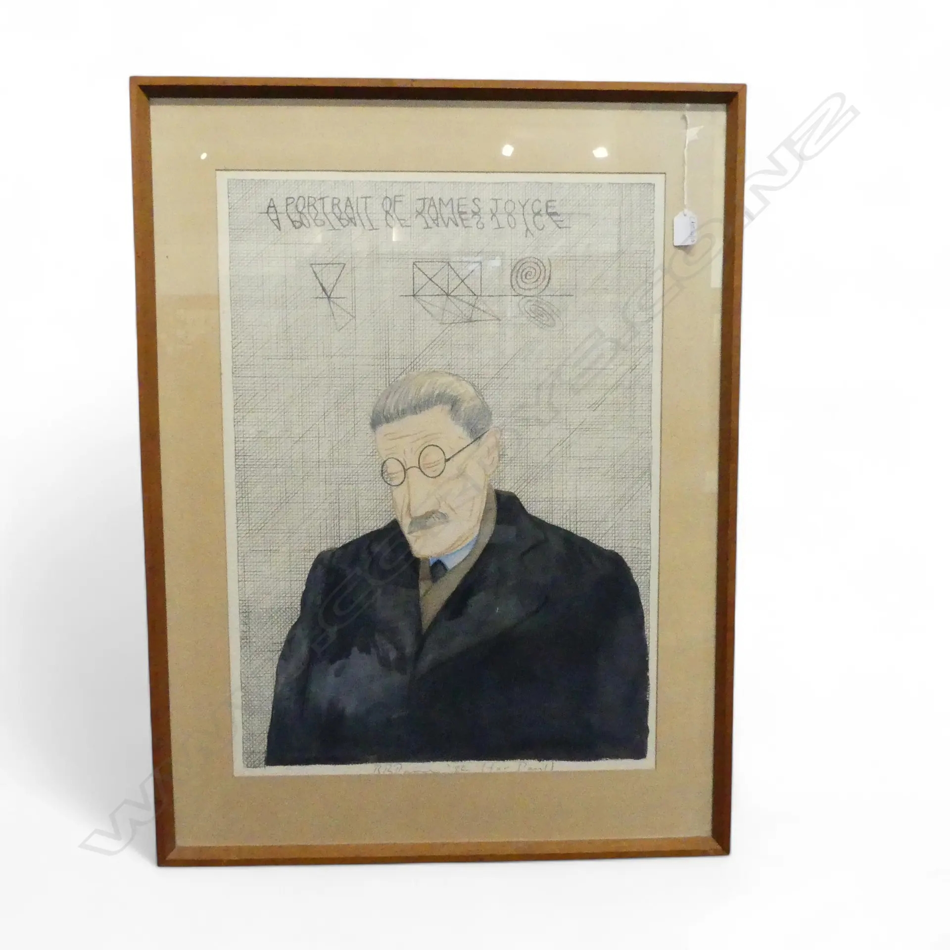Ralph Paine | A Portrait of James Joyce (82) | MutualArt