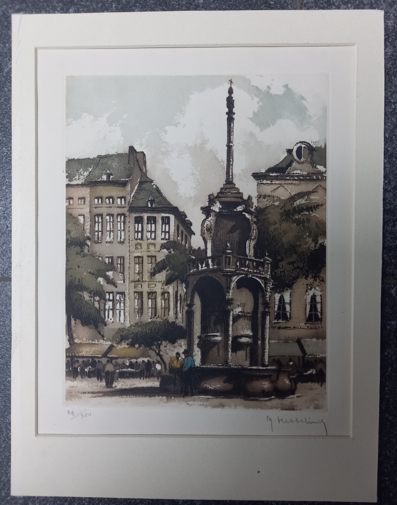 Roger Hebbelinck | Le perron, Liège | MutualArt