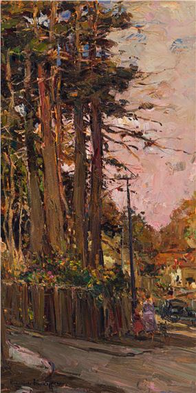 Adriaan Hendrik Boshoff | Street in Bryntirion | MutualArt