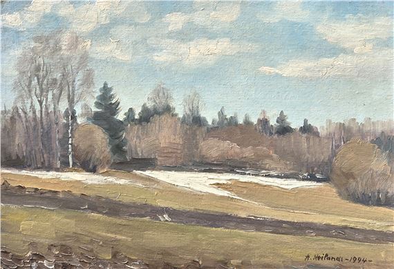 Alberts Neilands | Pēdējais sniegs (1994) | MutualArt
