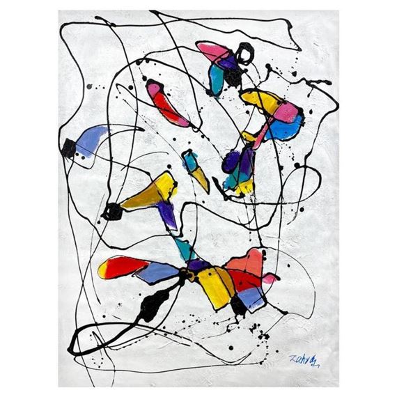 Zahra | Original Acrylic Painting on Canvas | MutualArt