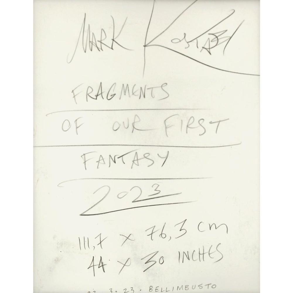 Mark Kostabi | Fragments of our First Fantasy | MutualArt