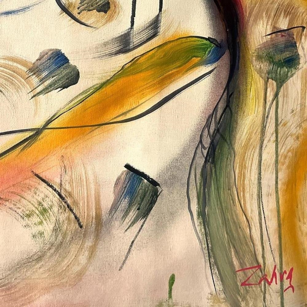 Zahra | Original Acrylic Painting on Canvas | MutualArt