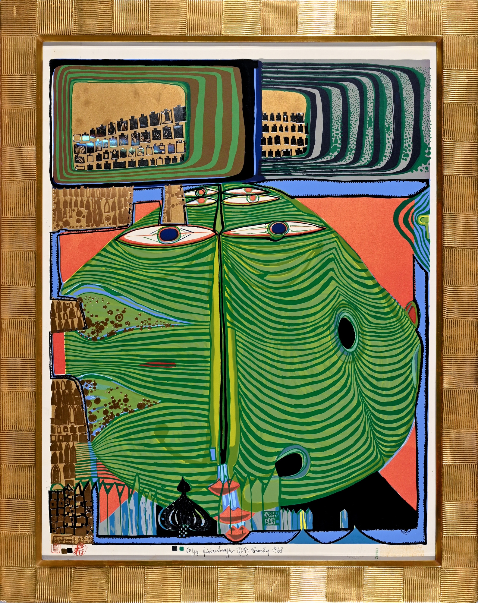 Friedensreich Hundertwasser | King Kong Colour | MutualArt