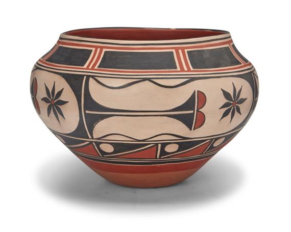 Robert Tenorio | A polychrome pottery jar (20th Century 21st Century ...