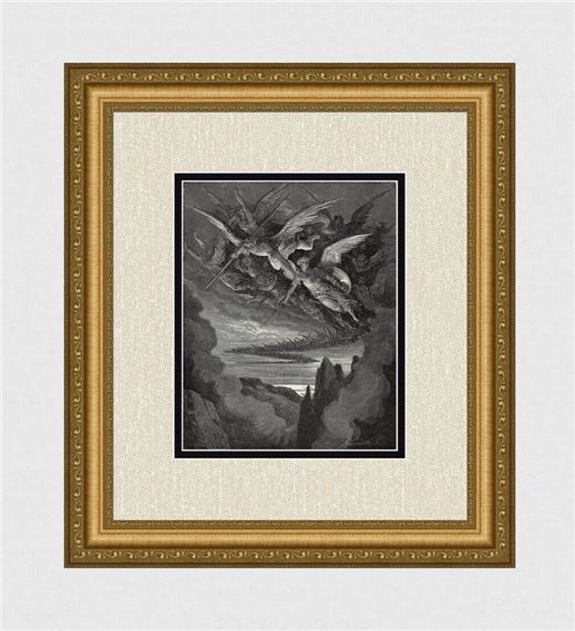 Gustave Doré | Bad Angels in Hell (Milton's Paradise Lost (1880 ...