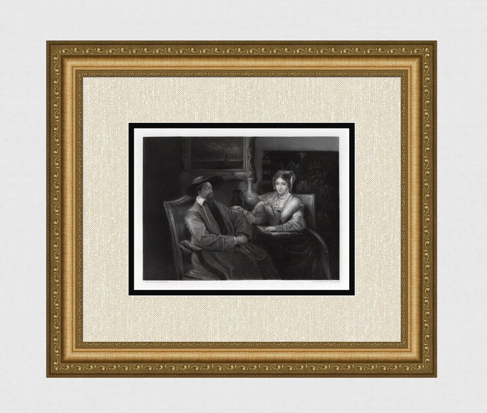 Andrew Geddes | Dry Reading (1853) | MutualArt