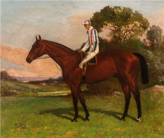 Henry Stull | Nanki Pooh With Jockey Up | MutualArt